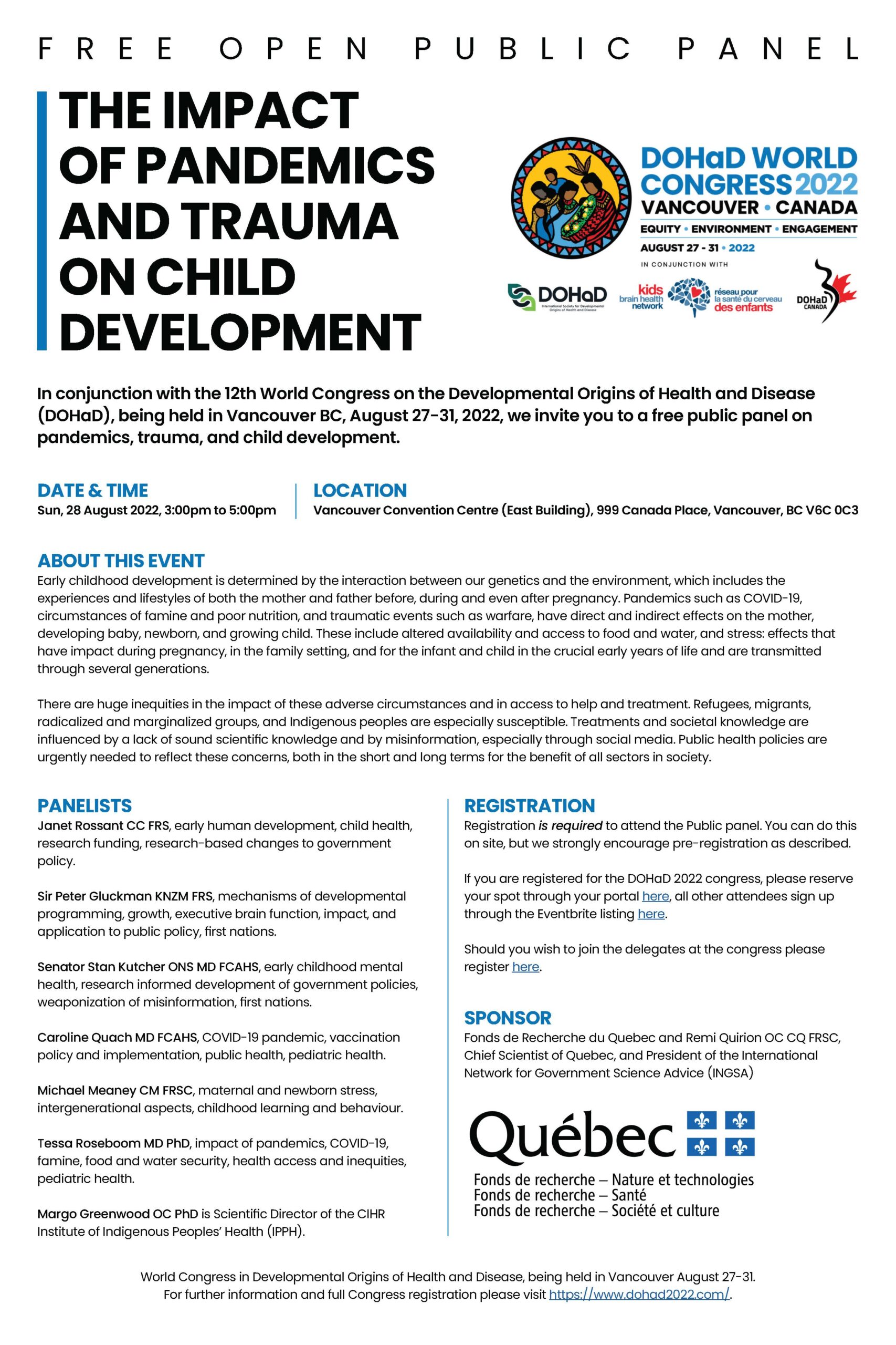 Program – Indigenous DOHaD Gathering 2022